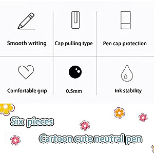 Anime Pens Japanese Pens Stationery Set, Cute Pens for Kids Students Adults Girls Boys Birthday Gifts, Kawaii Stationary School Supplies for Teen Girls
