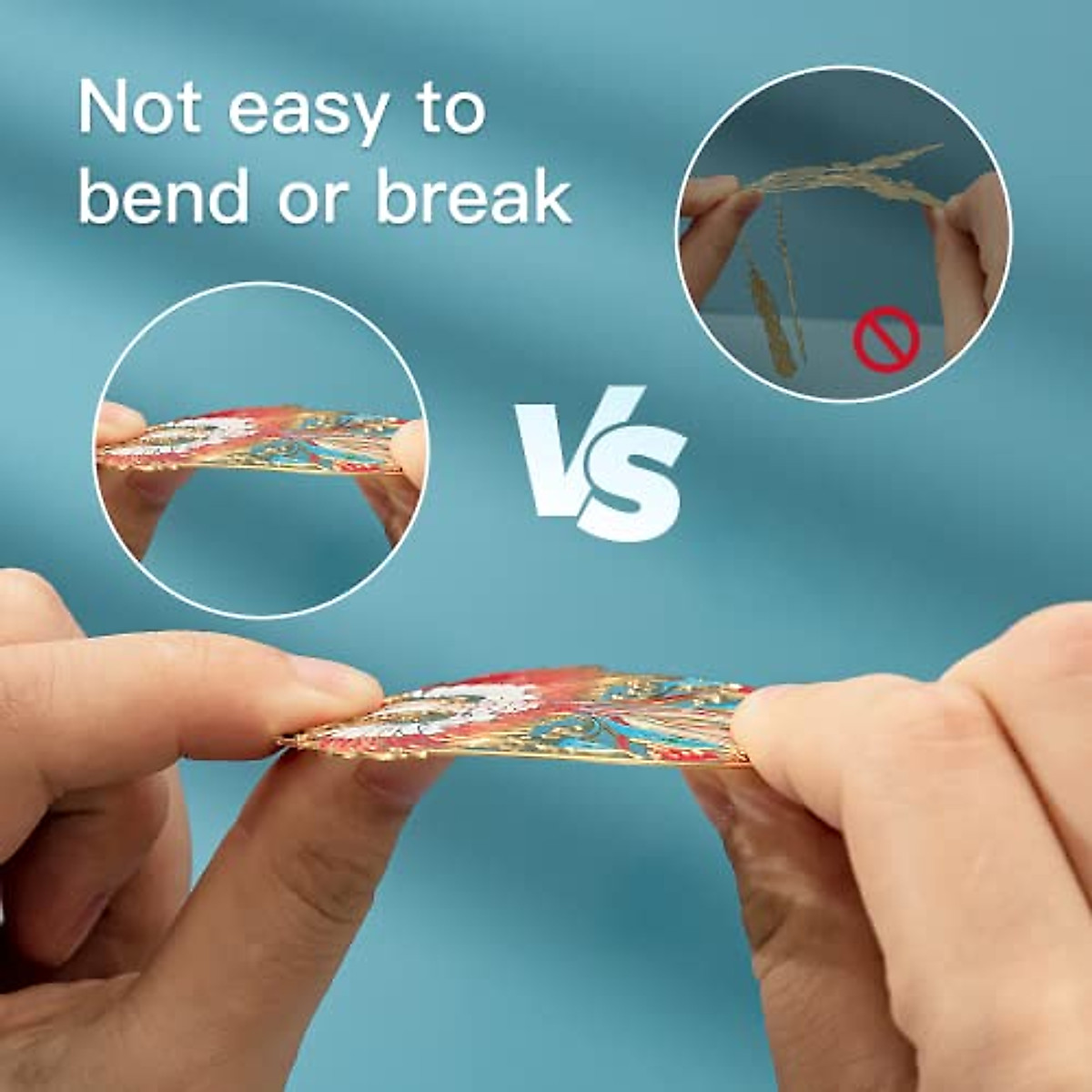 ZZWS Lucky Unicorn Bookmark Metal Cute Bookmarks for Women Girls Book Lovers Happiness Animal Bookmark Gift for Readers Girls Boys Best Friend