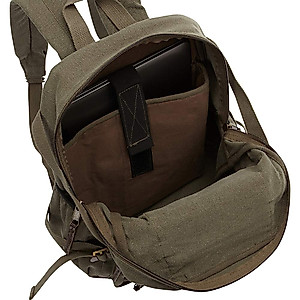 Fox Outdoor Products Retro Londoner Commuter Daypack, Olive Drab