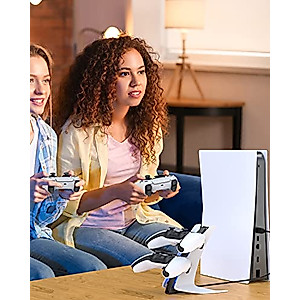 Dobe PS5 Controller Charging Station for Playstation 5 Controller, Dualsense Charging Station for Wireless PS5 Charger, Fast PS5 Charging Docking Station with Type-C Charging Cable