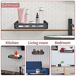 2 Pack Hanging Shower Caddy, No Drilling Shower Organizer Shower Rack, Bathroom Wall Mounted shower shelf ,Large Capacity Rustproof Shower Storage