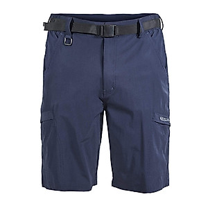 Mr.Stream Men's Hiking Relaxed Fit Golf Lounge Quick Drying Fishing Nylon Casual Shorts 3202 Blue L