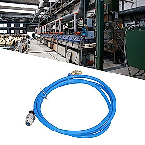 PTFE Tubing 2mm ID 4mm OD Printing Tube 3D Printer Filament Tube 2mm ID 4mm OD Set Kit with Cutter Blue