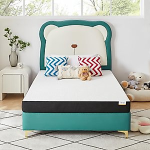 Hbaid Memory Foam Mattress, Medium-Firm Feel, 5 Inch, Twin XL