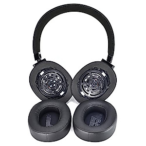 Live 500 BT Earpads – defean Ear Cushion Replacement Cover Foam Ear Pads Compatible with JBL Live 500BT Wireless Over-Ear Headphones，Ear Pads with Softer Leather, Noise Isolation Foam (Black)