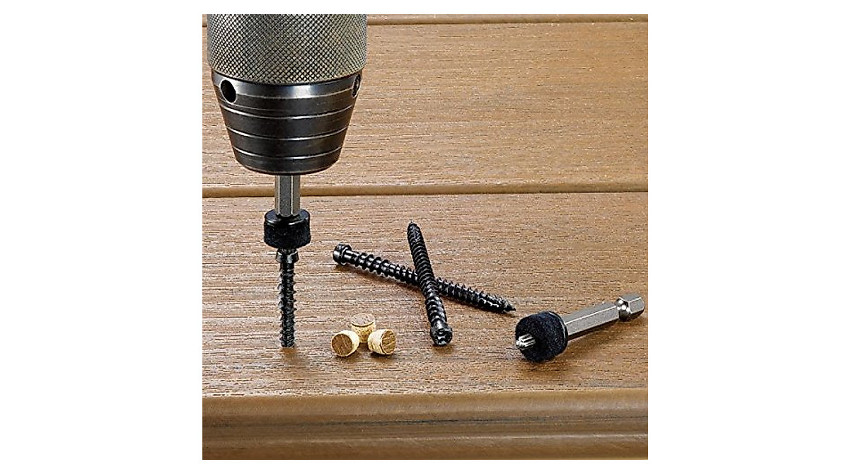 FastenMaster Cortex Hidden Fasteners for Trex Transcend Gravel Path
