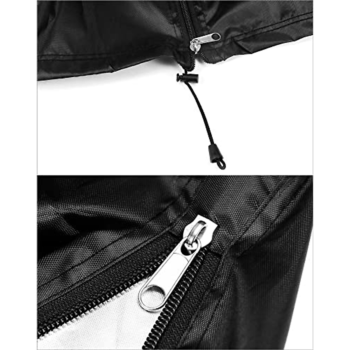 Qwork Storage Shelving Unit Cover, Wire Rack Cover for Shelf 36X14X72in, 210D Oxford Cloth, to Keep Rack Clean, for Your Home, Office, Storage and Garage, Black Cover Only