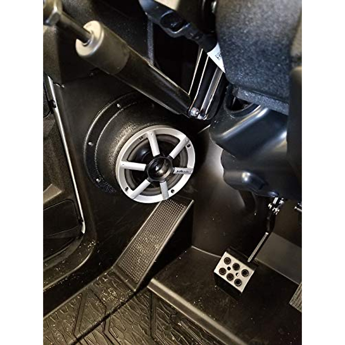 WFL Polaris General 1000 EPS Under Dash 6.5" Speaker enclosures Boxes pods Made in The USA!