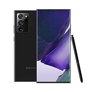 SAMSUNG Galaxy Note 20 Ultra 5G Cell Phone, Factory Unlocked Android Smartphone, 128GB, S Pen Included, Mobile Gaming, 6.9” Infinity-O Display Screen, Long Battery Life, US Version, Mystic Black