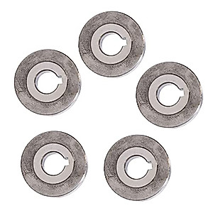 5Pcs Welder Wire Feed Roller Groove Feeding Guide Wheel 0.8 to 1.0mm for Electronic Appliances, Instrumentation, Home Appliances, Welding Components