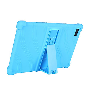 HminSen Case for Teclast P30S/M40 Plus Tablet, Silicone Stand Cover for Teclast P20S/P20HD/P40HD/M40/M40S/M40 PRO, for Blackview Tab 8/8E/Dragon Touch Notepad 102 10 Inch Tablet (Black)