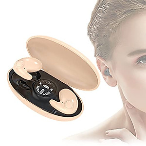 LELEBEAR Invisible Sleep Wireless Earphone Ipx5 Waterproof, Invisible Earbuds Wireless Bluetooth, Ipx5 Waterproof Bluetooth Earbuds (Skin Color)