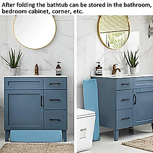 Portable Foldable Bathtub, Separate Family Bathroom SPA Tub, Soaking Standing Bath Tub for Shower Stall, Efficient maintenance of temperature, Ideal for Hot bath ice bath