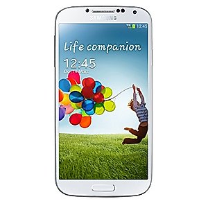 Samsung Galaxy S4 GT-I9500 Factory Unlocked Cellphone, 16GB, White