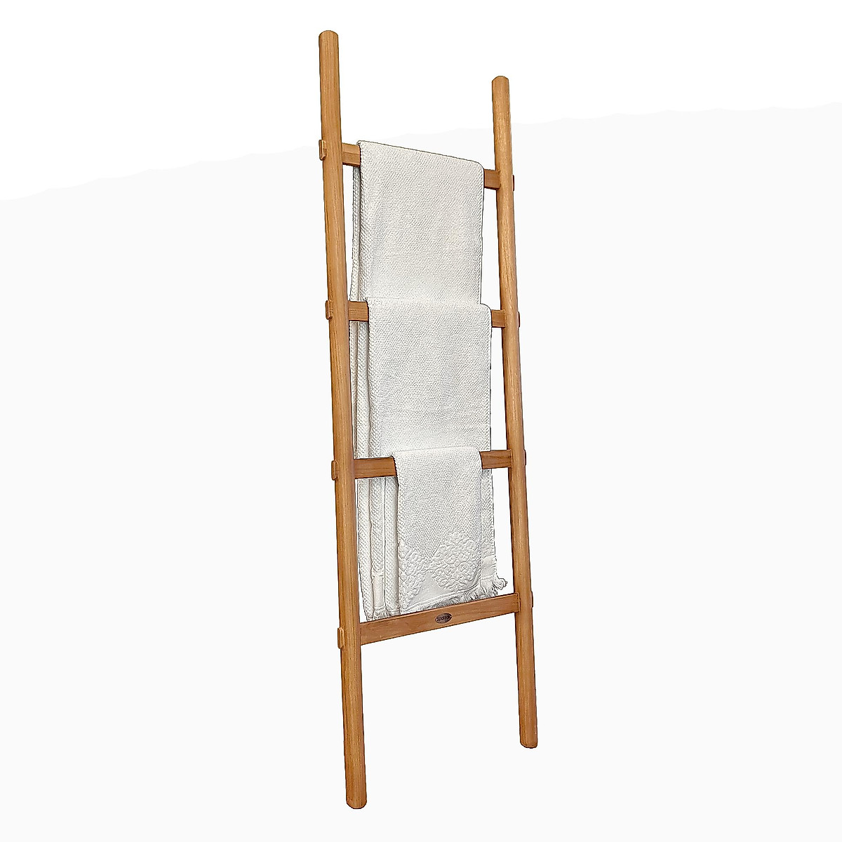Asta Spateak Select Towel Ladder, Solid Teak 4-Bar Towel Ladder, ST-86 (60")