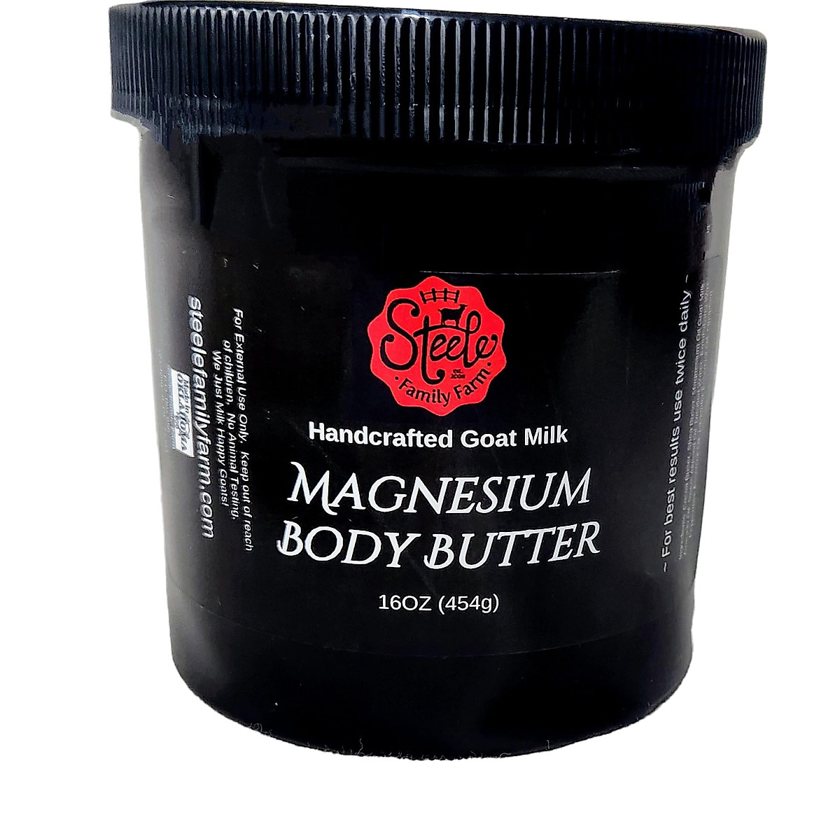 Magnesium Body Butter, 16 ounce or 6 ounce