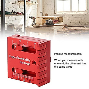 Depth Measuring Ruler Woodworking Mini Gaps Gauge Aluminum Alloy Depth Line Ruler Marking Gauge Depth Measuring Ruler