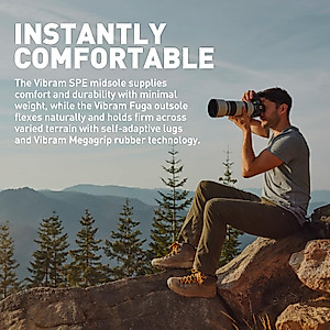 Danner Mountain 600 Waterproof Hiking Boots for Men - Lightweight, Durable Upper, Breathable Lining, Triple-Density Footbed & Vibram Traction Outsole, Saddle Tan - 11 D