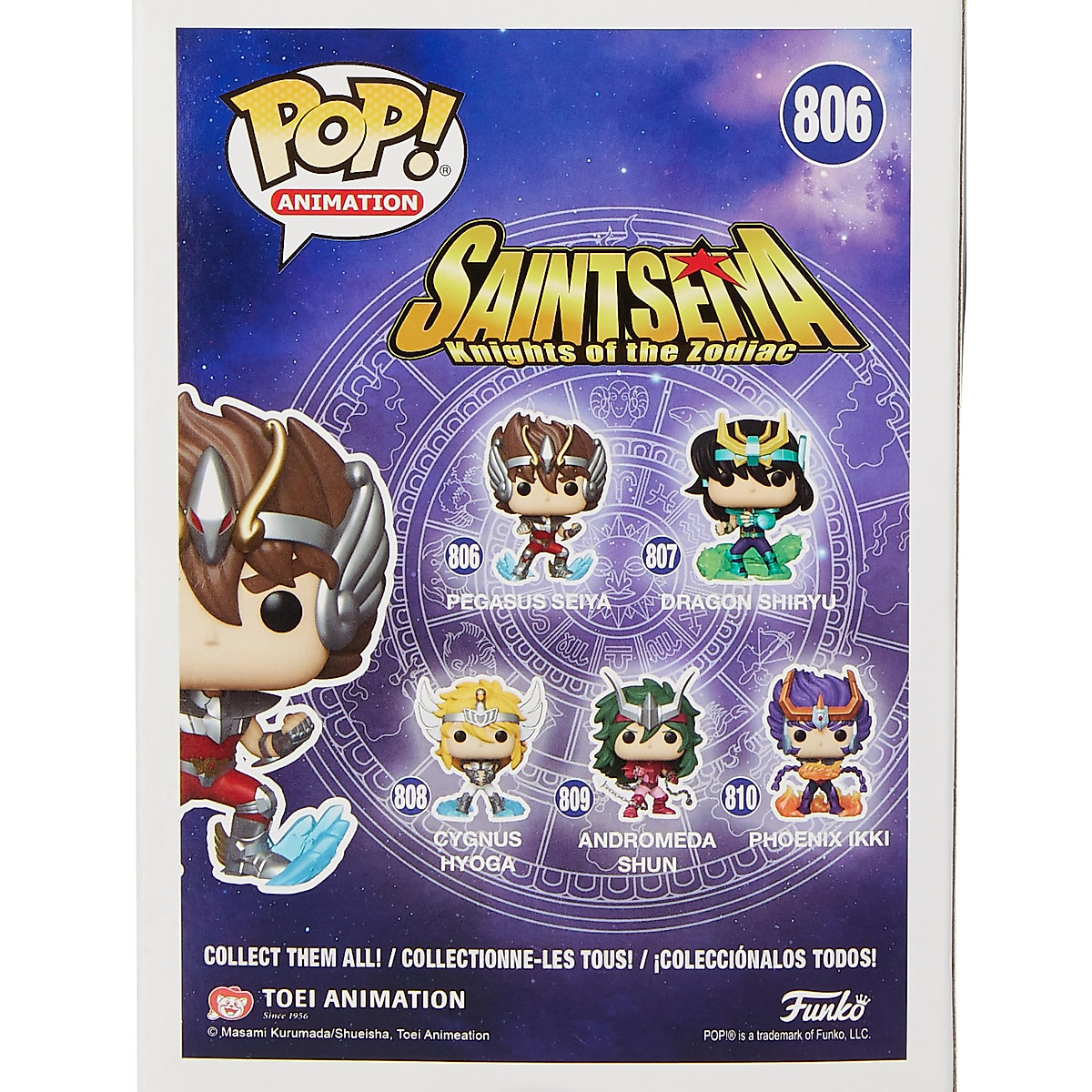 Funko Pop! Animation: Saint Seiya - Pegasus Seiya, Multicolor