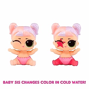 L.O.L. Surprise Bubble Surprise Deluxe - Collectible Dolls, Pet, Baby Sister, Surprises, Accessories, Bubble Surprise Unboxing, Color-Change Foam Reaction - Great Gift for Girls Age 4+