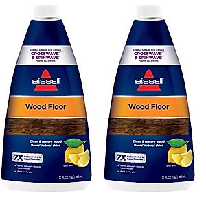 Bissell Crosswave Wood Floor Cleaning Formula, 32 oz. 1929, 32 Fl Oz (Pack of 2), RED