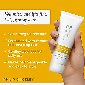 Philip Kingsley Haircare Body & Volume Travel Set, Body Building Shampoo and Conditioner Volumizing for Fine Limp Flat Fly Away Hair, Deep-Conditioning Hair Mask, Adds Volume and Shine