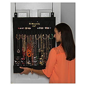 Donna Walsh - The Ultimate Jewelry Scroll - Hanging Jewelry Storage Organizer