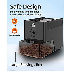 ZMOL Electric Pencil Sharpeners, Classroom Pencil Sharpener,Heavy Duty for 6-8mm Wooden/Colored Pencils,3 Sharpness Settings,Essential School Supply for Classroom Office Home