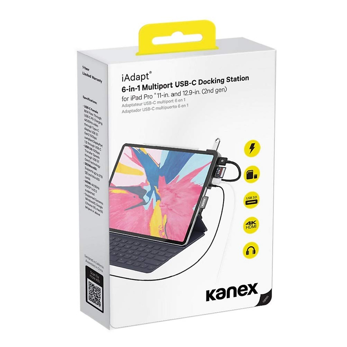 Kanex Lightning to 3.5 mm Headphone Adapter