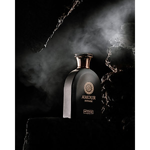 INTENSE ELITE Amour Intense Long Lasting Perfume For Women And Men 100ML (3.4Oz) Eau De Parfum With Pimento, Rose & Saffron Notes Unisex Perfume Ideal for Any Occasion