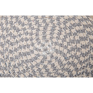 2 pack Small Storage Baskets, Desk Basket for Jewellery&Keys, Cute Rope Baskets, Small Basket Home Storage, Small Table Basket, Organizers and Storage, Small Woven Basket,(Camel & White - Hemp Rope)