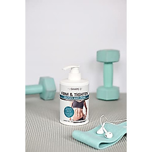 Reshape+ Collagen Body & Face Cream Moisturizing Skin Care Lotion, Skin Tightening Cellulite Body Lotion Improves Skin Elasticity, Plumps Sagging Skin W/Green Tea, Aloe Vera, & Chamomile, 15 Fl Oz