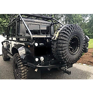 Bolt On Receiver Hitch Fits Land Rover Defender 90 - No Drilling Install - Ball Hitch Not Included