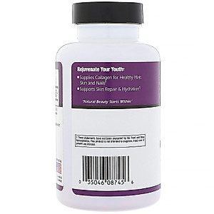 Rejuvicare Super Collagen Capsules for Beauty, Healthy Joints, Hair, Skin, & Nails, 90 Servings, Multi, (N8745)