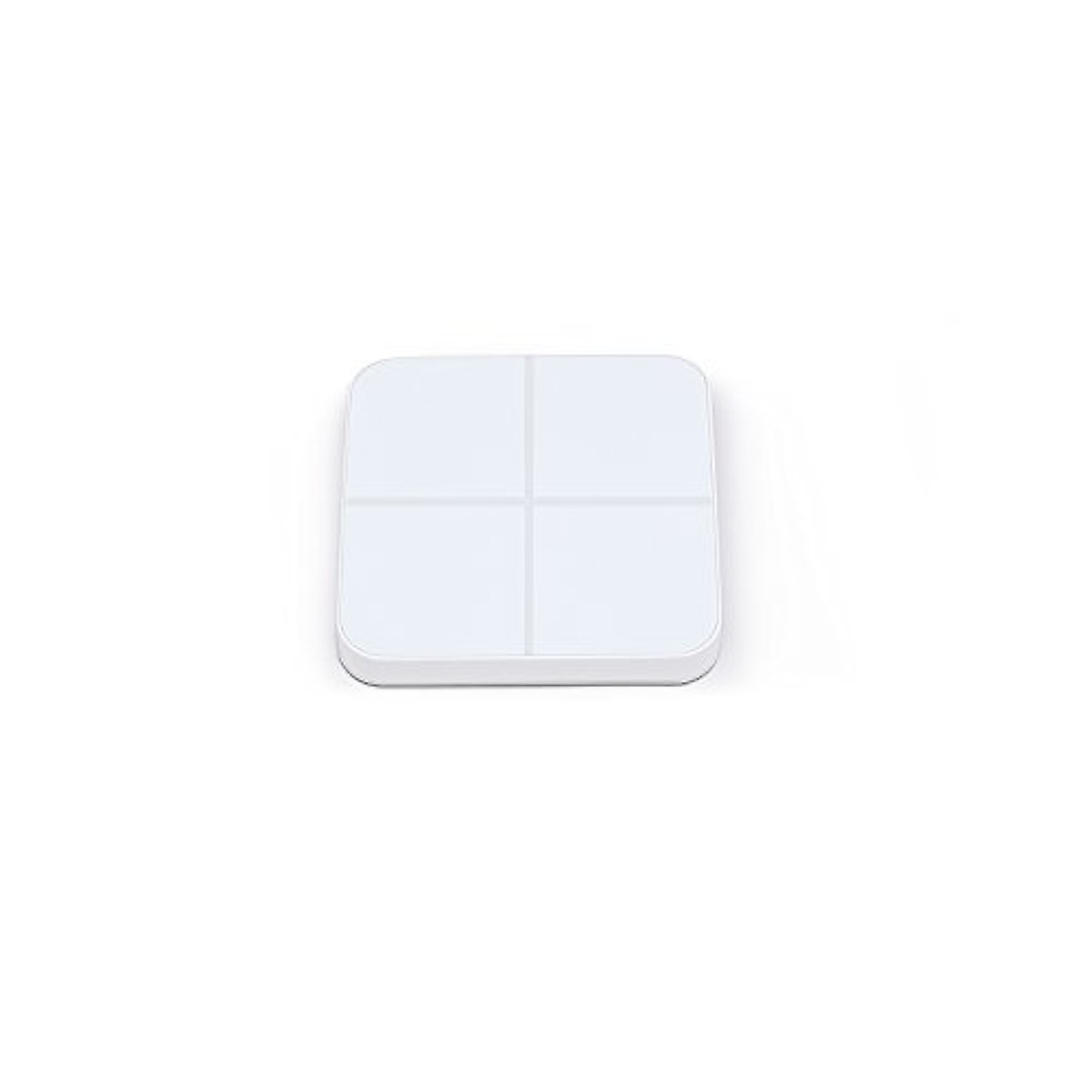 Aeotec WallMote Quad, Wireless Zwave on Off Switch, Z-Wave Plus Enabled, 4 Zwave Button, 16 Scene Wall Switch with Remote Control, Work with Z Wave Hub