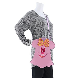 Loungefly Disney Pastel Ghost Minnie and Mickey Glow in the Dark Double Sided Women's Crossbody