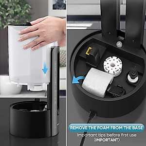 SDHT Humidifiers for Bedroom,4L Humidifier for large room,Top Fill Cool Mist Humidifier for Home Office,Ultrasonic Humidifier with Auto Humidity, Diffuser,Sleep Mode,Timing,Night Light,Quiet