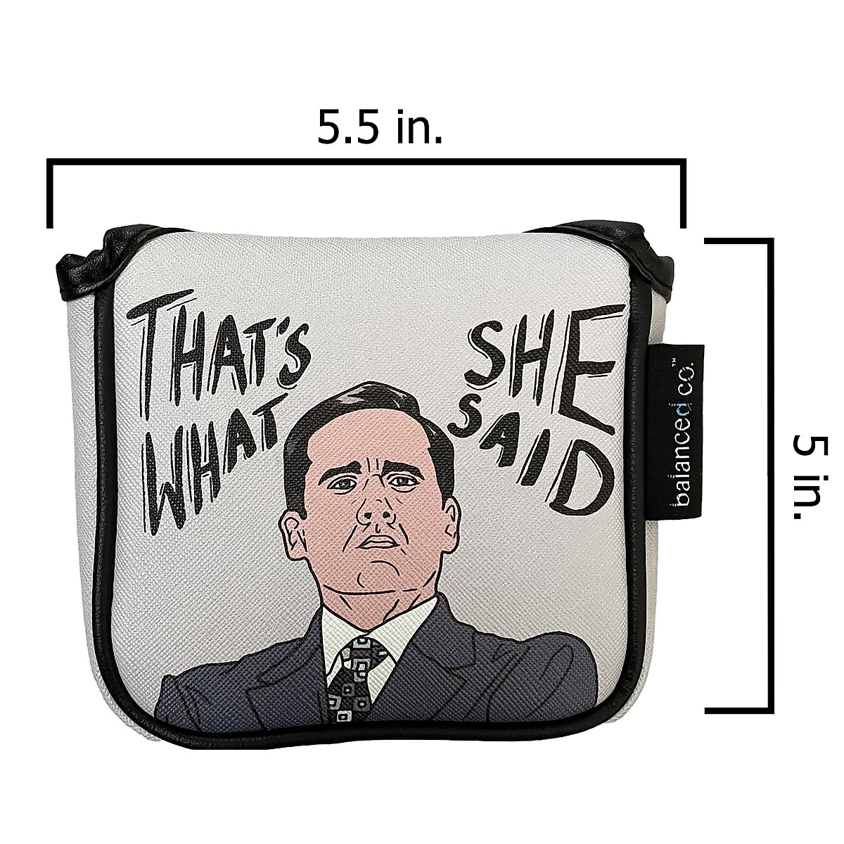 Balanced Co. Scranton Golf Headcover (Mallet Putter)