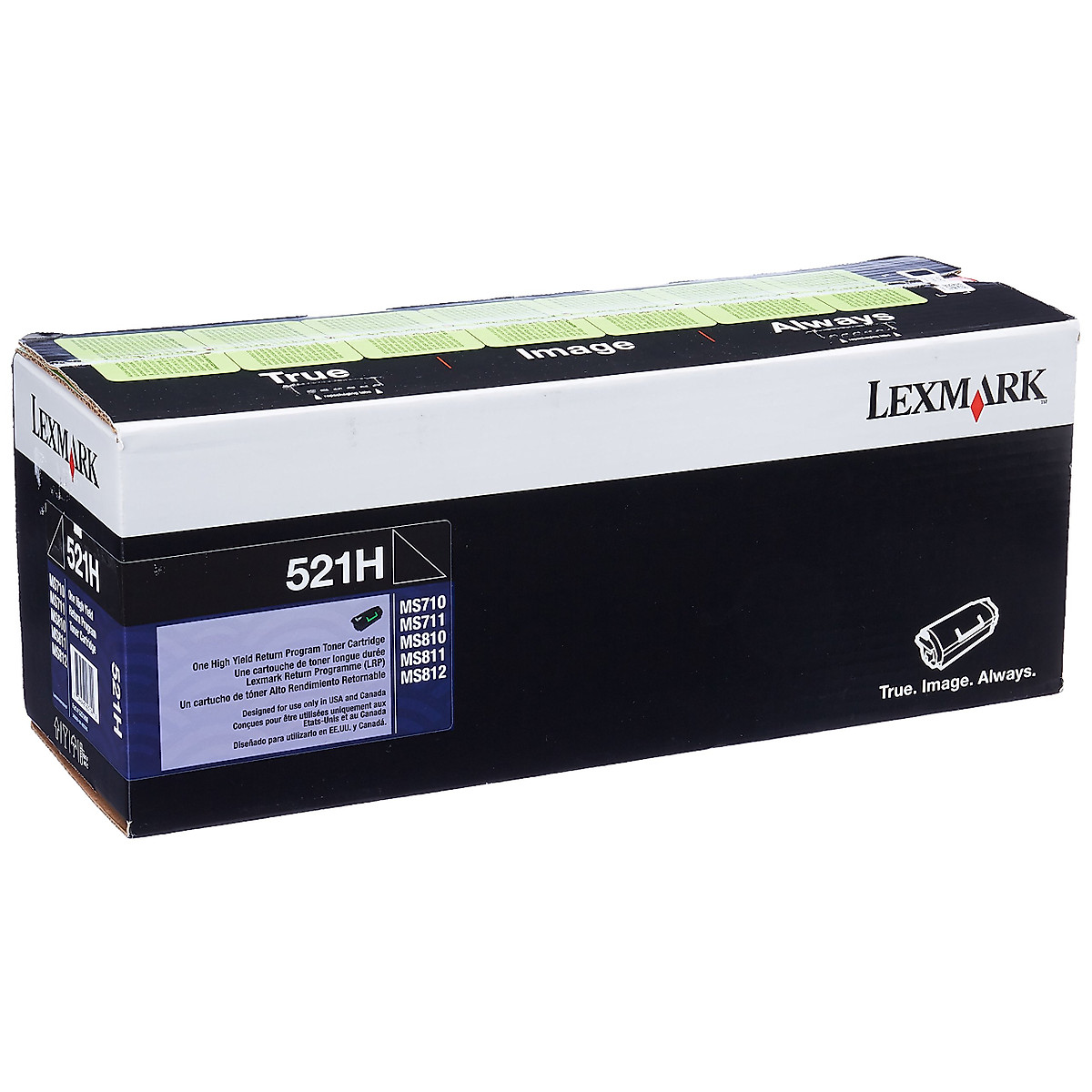 Lexmark 52D1H00 MS710 MS711 MS810 MS811 MS812 Toner Cartridge (Black) in Retail Packaging