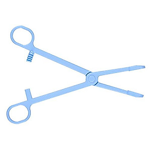 Reptile Feeding Tongs Reptile Feeding Clip Reptile Plastic Tweezers Tongs Feeding Tool