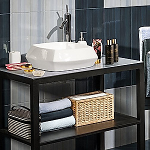 Valentines Day Home Spa Gift Basket, 8pc Bath & Body Set For Women and Men, Fresh Peony Scent - Contains Shower Gel, Bubble Bath, Lotion, Bath Salt, Body Scrub, Bath Soap, Back Scrubber & Cosmetic Bag