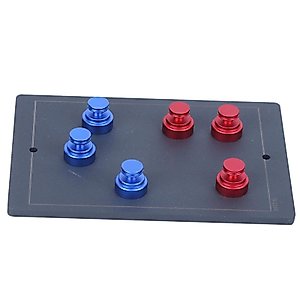 Universal PCB Circuit Board Holder, Iron Magnetic PCB Fixture with 6 Magnetic Pins Magnetic Phone Motherboard Fixture Repair Tool Soldering Platform for Mobile Phone Repair