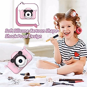 Spturn Kids Camera, 1080P HD Camera for Kids with 32 GB Card, 20MP Kids Digital Camera for Girls Boys Children Age 3-12 Year Old, Perfect Christmas Birthday Festival Gifts for Toddler (Pink)
