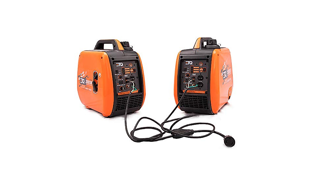 ETQ Tough Quality Portable Generator 2000W Quiet & CARB Compliant