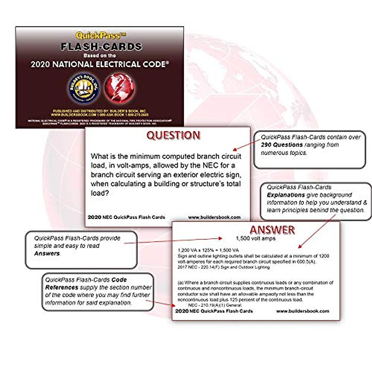 National Electrical Code QuickPass Flash-Cards Based On The 2020 NEC