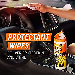 Car Cleaning Wipes and Car Protectant Wipes by Armor All, Wipes for Cars, Trucks and Motorcycles, 30 Each, 2 Pack