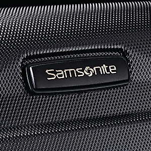 Samsonite Omni PC Hardside Expandable Luggage with Spinner Wheels, 3-Piece Set (20/24/28), Black