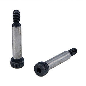 S SYDIEN 6Pcs Alloy Steel Shoulder Bolt 1/4" Shoulder Dia 1" Shoulder Length 10-24 UNC Thread