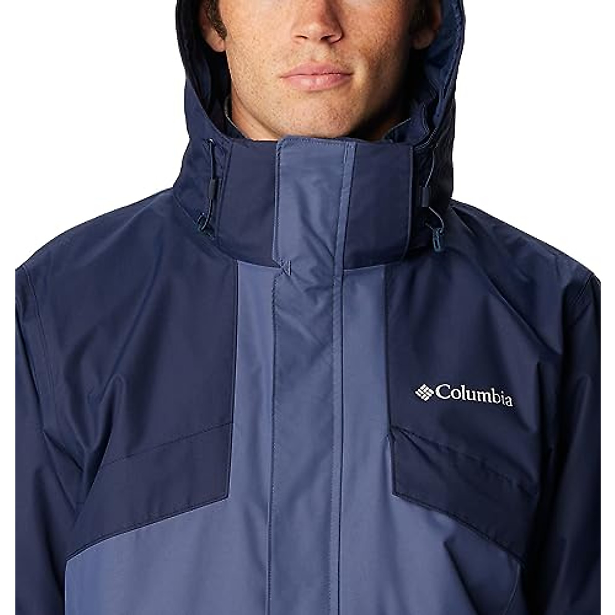 Columbia Men's Bugaboo II Fleece Interchange Jacket, Ancient Fossil, Large