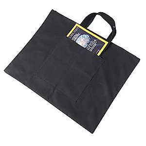 GOTOTOP A2 Drawing Board Protective Carry Bag Art Carrying Bag Waterproof Art Storage File Bag Document Bag with Adjustable Strap, 54 x 69cm